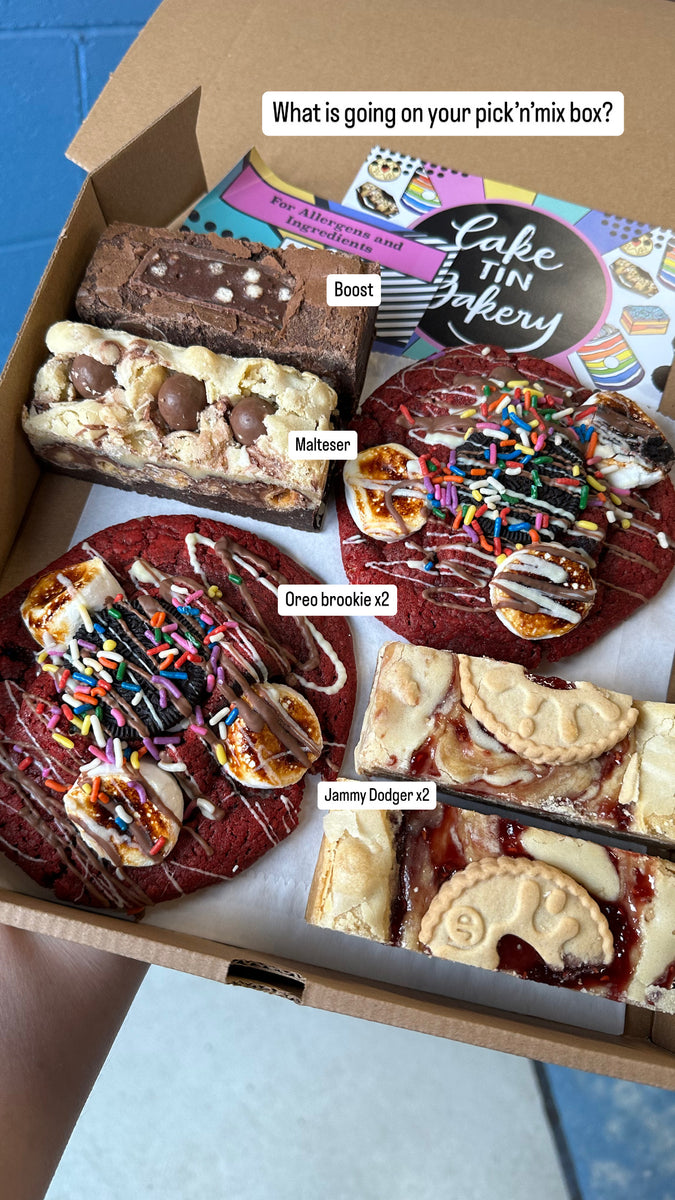 Pick 'n Mix Selection Box – Cake Tin Bakery