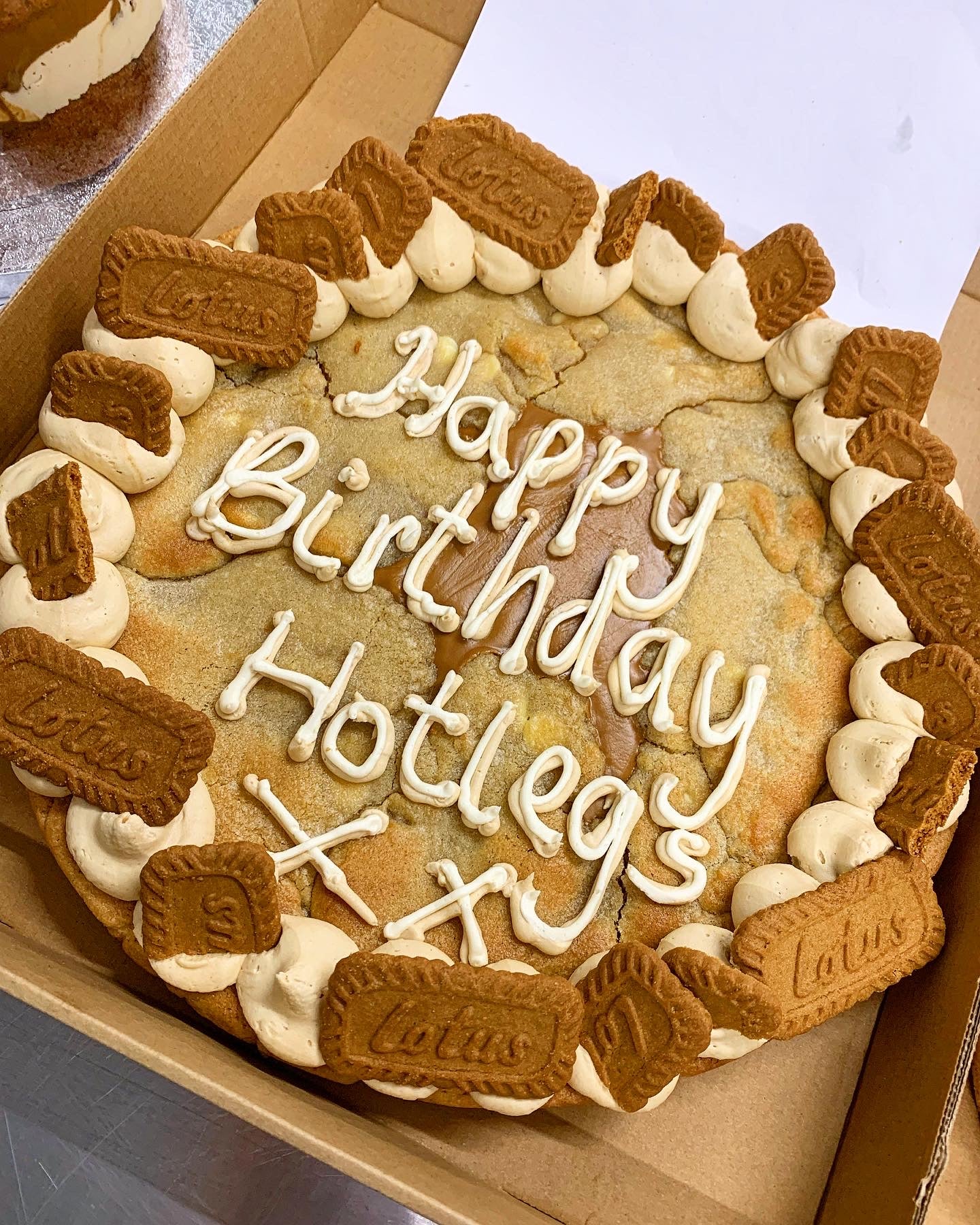 Message Cookie Cake Tin Bakery Message Cookie Cake Tin Bakery